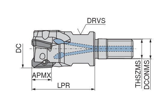 Ceratizit G211.20.R.03-11 MaxiMill 211-11 Screw In Cutter 50736020 (07